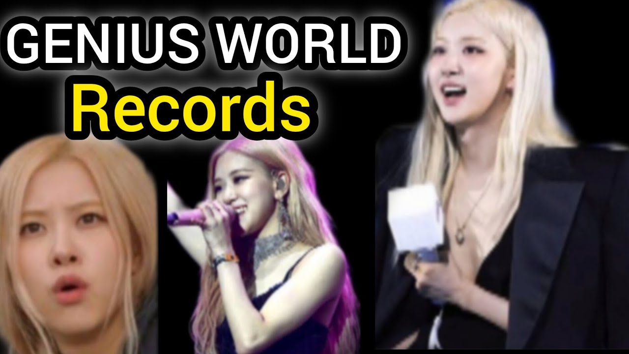 How! Rosé broke genius world records by her solo debut album R........# ...