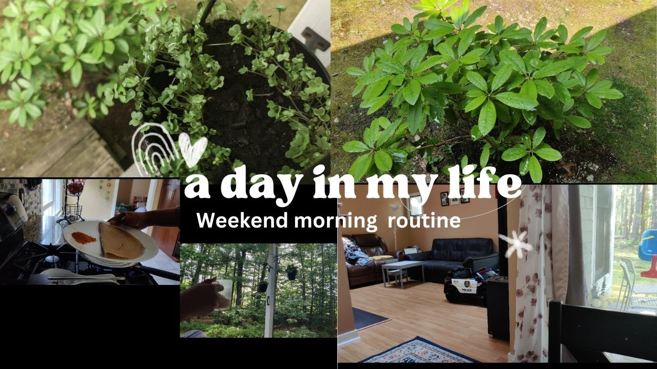 Day in my life | weekend morning routine| holiday peaceful morning ...