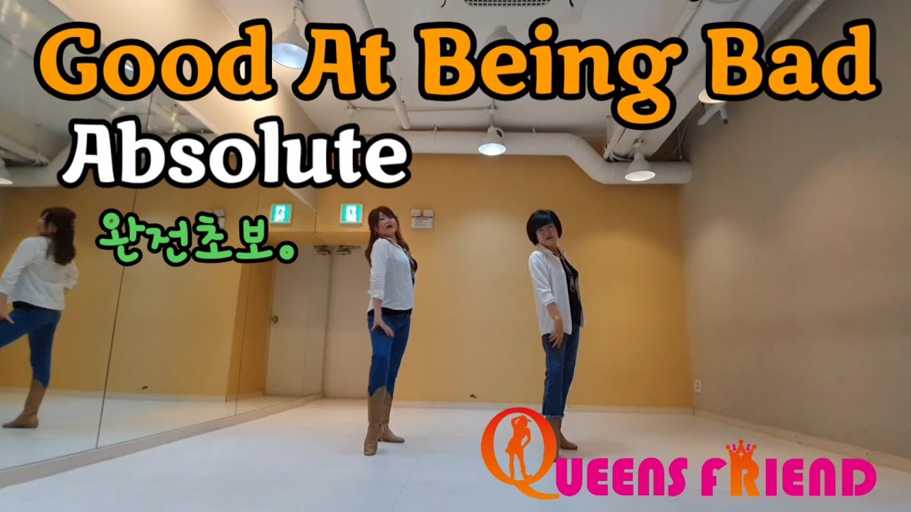 Good At Being Bad Line Dance (Absolute Beginner : Maggie Shipley) -Demo ...