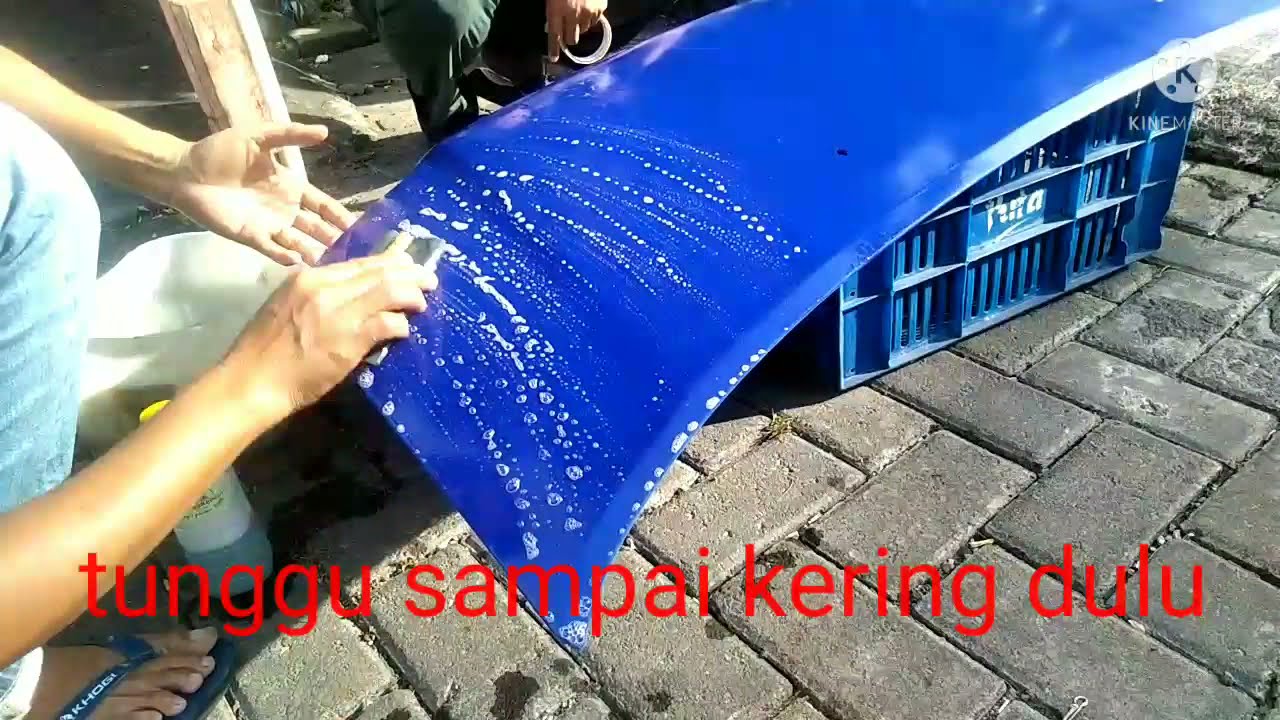 TUTORIAL CAT MOBIL PAKAI CAT SEMPROT DITON - YouTube