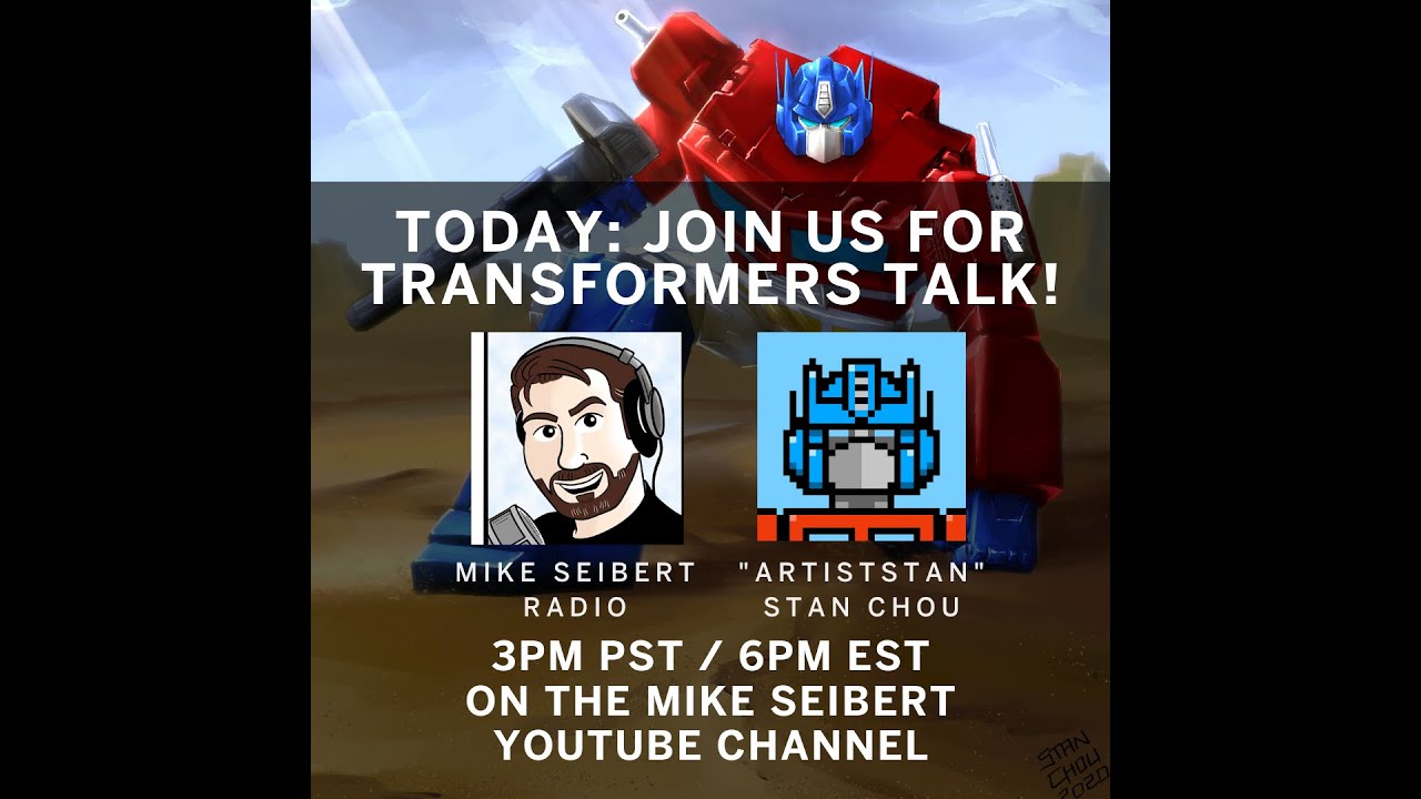 Interview with Transformers Fan Artist Stan Chou, AKA Artist Stan - YouTube