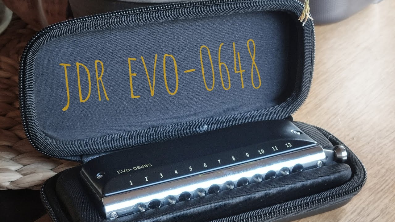 Unboxing JDR EVO 0648 Chromatic Harmonica - YouTube