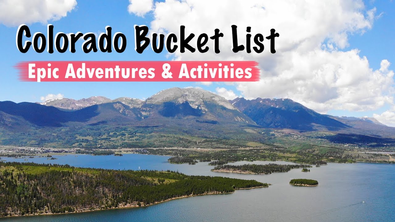 Colorado Bucket List | BEST THINGS TO DO IN COLORADO - YouTube