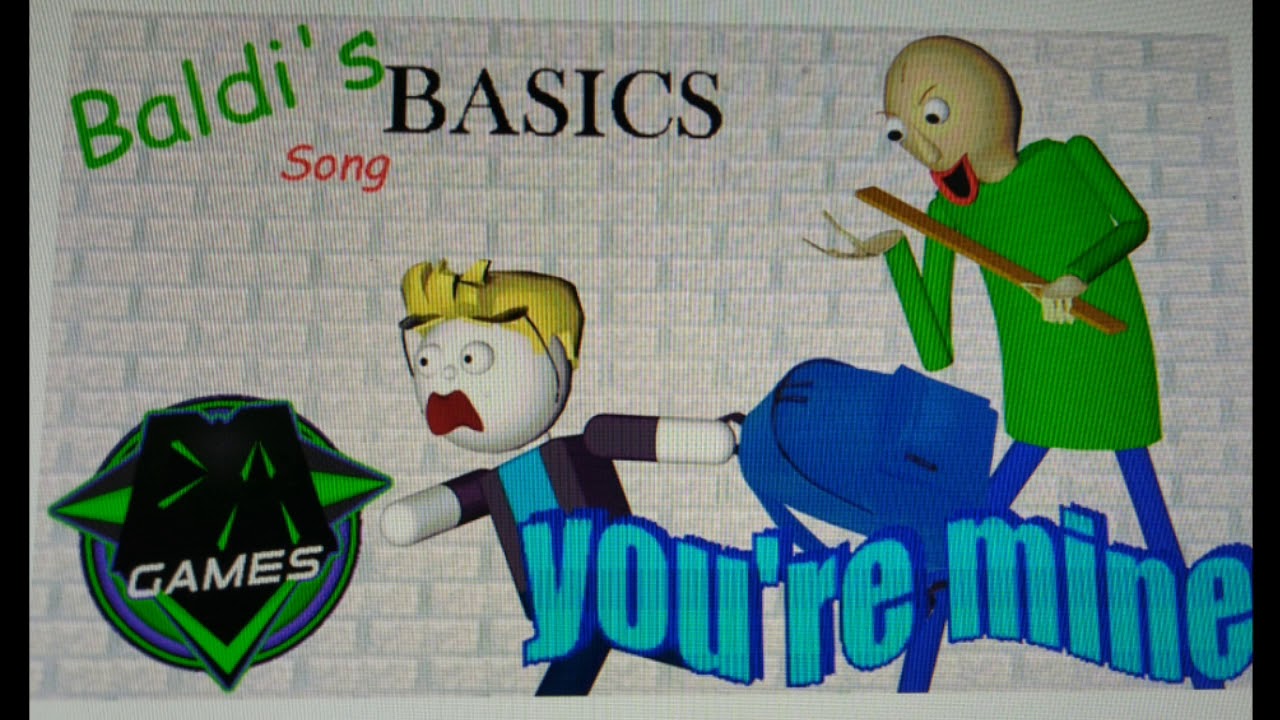 Baldi Basics You're Mine | Thumbnail by HelloDatBurp - YouTube