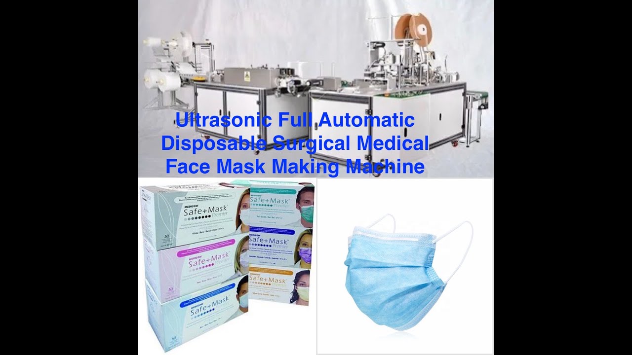 In Stock/Live machine Earloop /Ultrasonic Disposable Surgical Face Mask Machine - YouTube