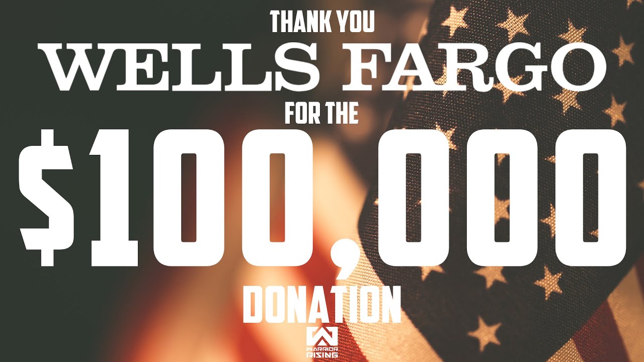 Wells Fargo $100,000 Warrior Rising Grant - YouTube