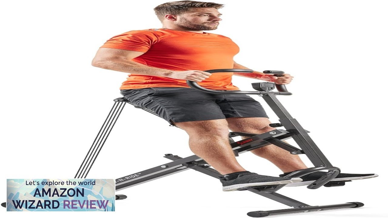 Sunny Health & Fitness Row-N-Ride® Plus Heavy Duty Assisted Squat ...