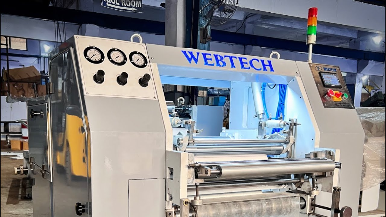 WEBTECH 2023 ROLLMASTER PRO+ SERIES | ATM POS ROLLS SLITTING REWINDING ...