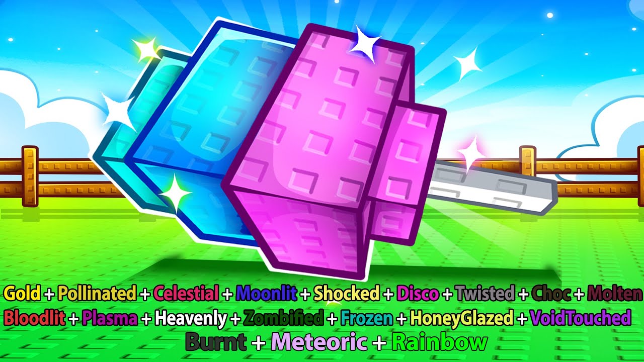 I Grew EVERY MUTATION on CANDY BLOSSOM In Grow a Garden.. - YouTube