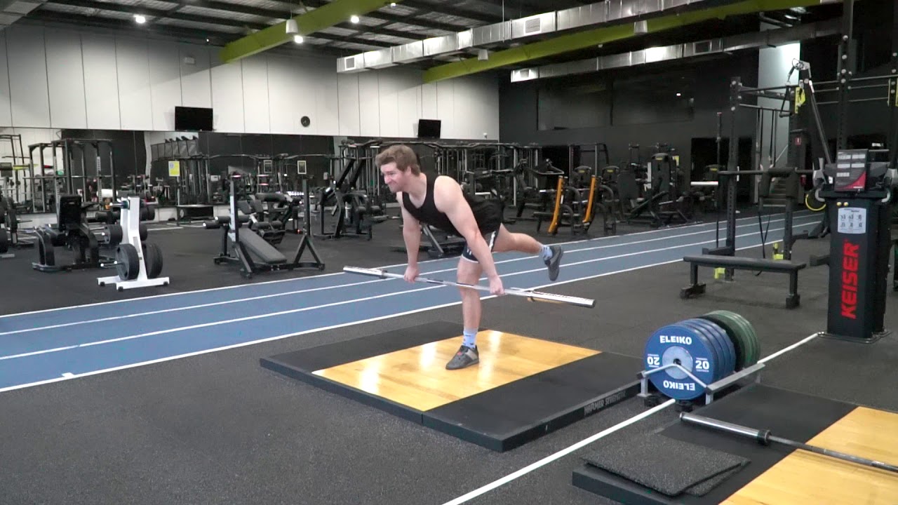 Single Leg Romanian Deadlift - YouTube