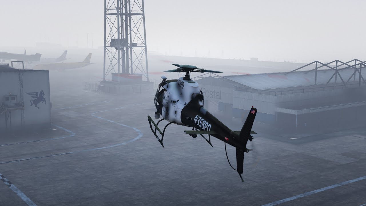LSPDFR - Day 542 - Entering Airport Airspace - YouTube