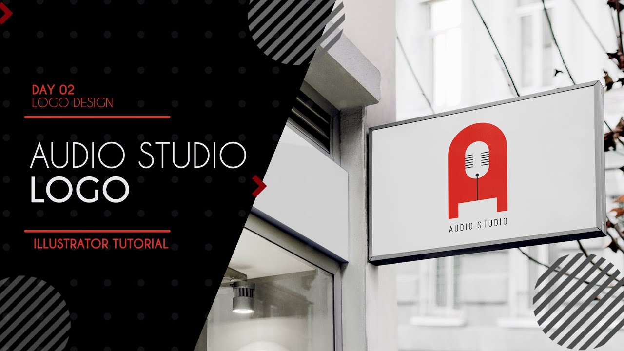Day:2 Logo Design Audio Studio #dailylogochallenge - YouTube