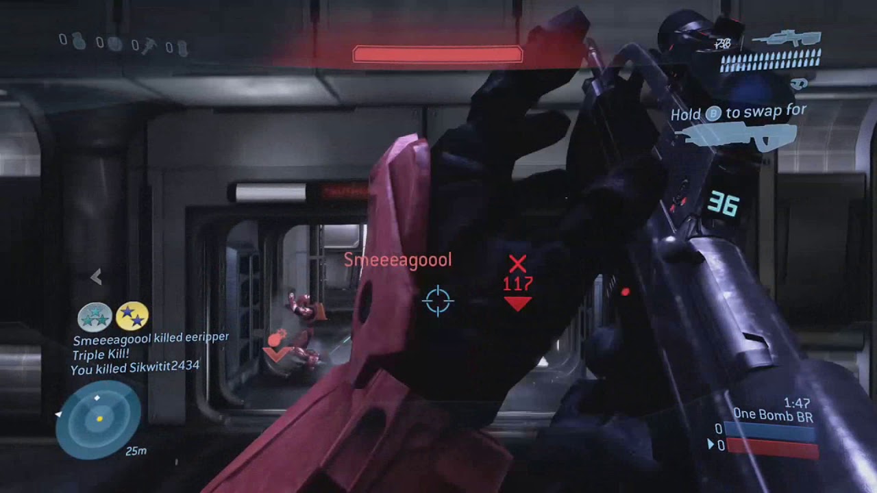 Halo 3 Team Objective 5 OVERKILL Exterminations in ONLY 1 Game ...