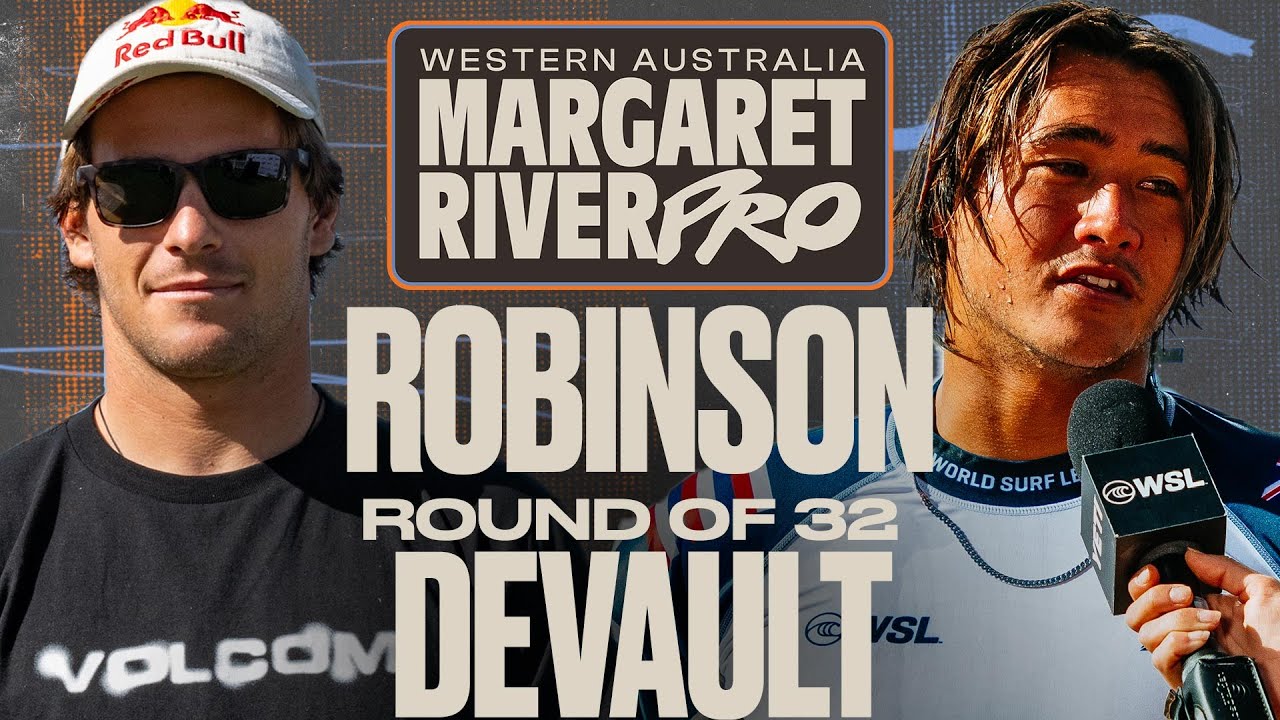 Jack Robinson vs Imaikalani deVault I Western Australia Margaret River Pro 2025 - Round of 32 ...