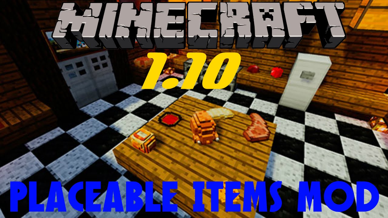 Placeable Items Mod (Pon Objetos en el Piso) - Review e Instalacion ...