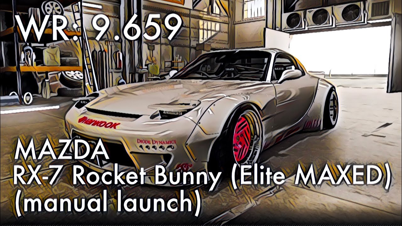 CSR2 - MAZDA RX-7 Rocket Bunny (Elite MAXED) (manual launch) - tune ...
