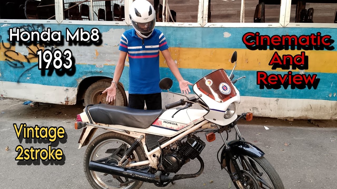 Honda Mb8 1983 | 2 Stroke Rare Vintage Motorcycle Review - YouTube