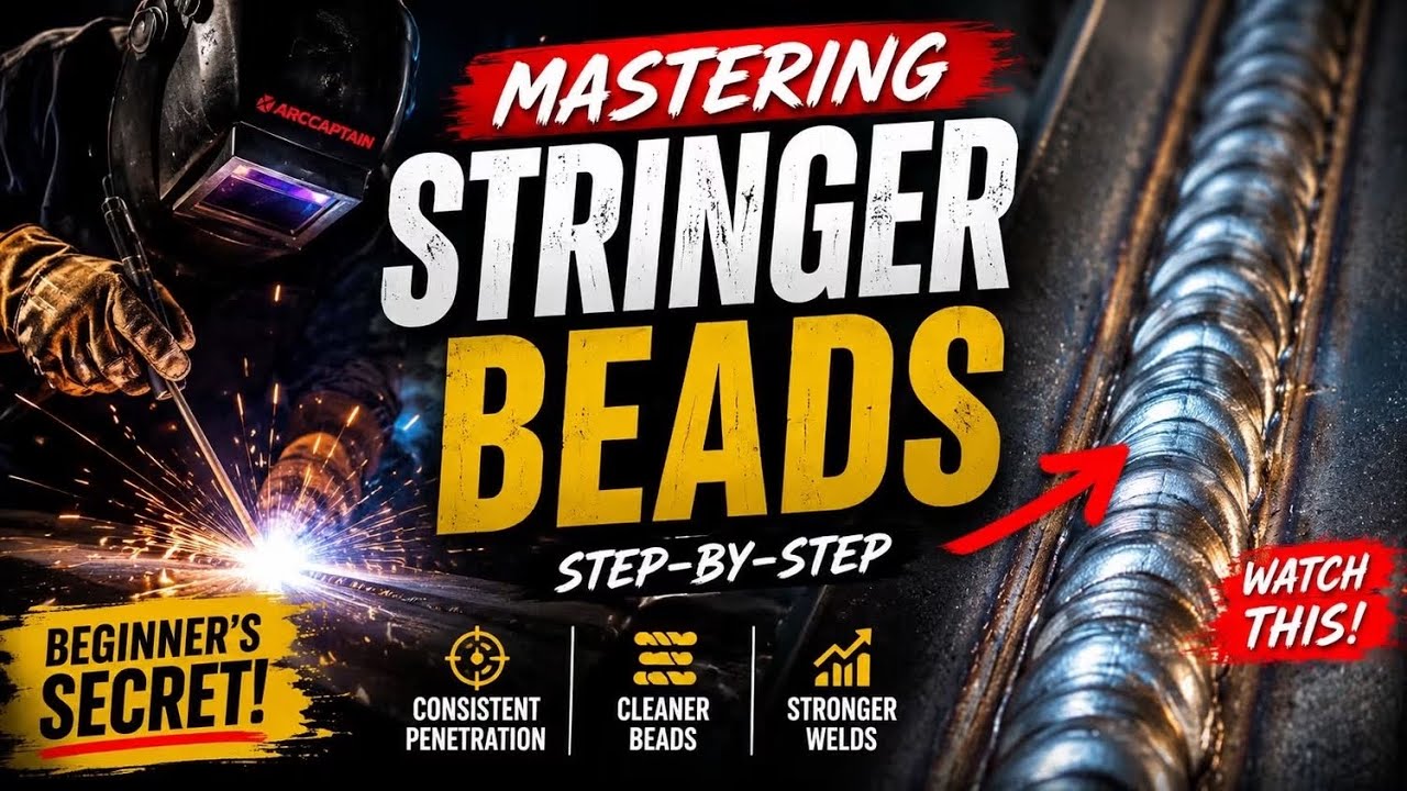 Welding Basics: Mastering Stringer Beads Step-by-Step - YouTube