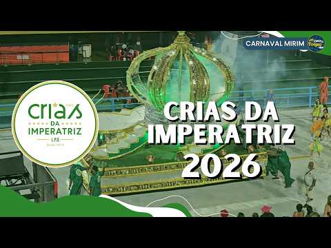 CRIAS DA IMPERATRIZ 2026 | DESFILE ESCOLAS MIRINS NA SAPUCAÍ