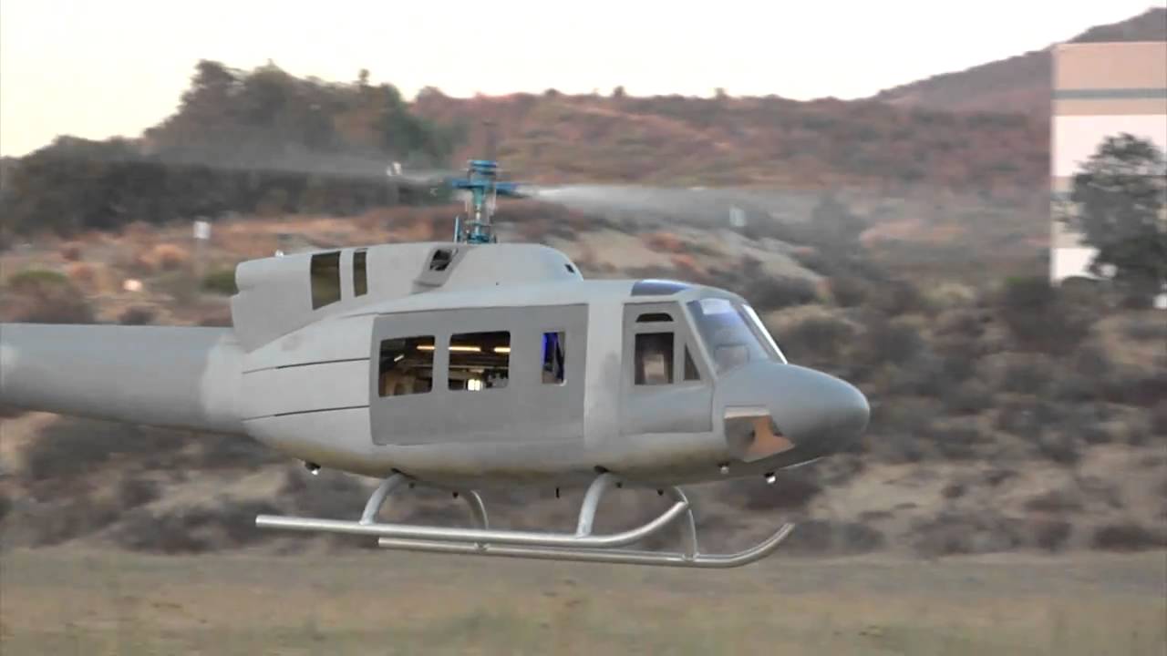 ASI Scale UH-1M Huey - YouTube