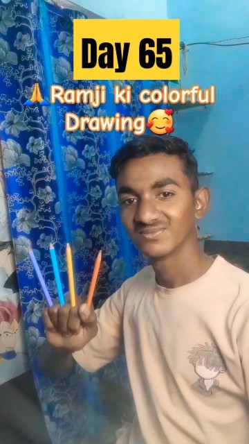 🥹Ramji ki colorful Drawing easy #Drawing of Ramji #art #Drawing #viral ...
