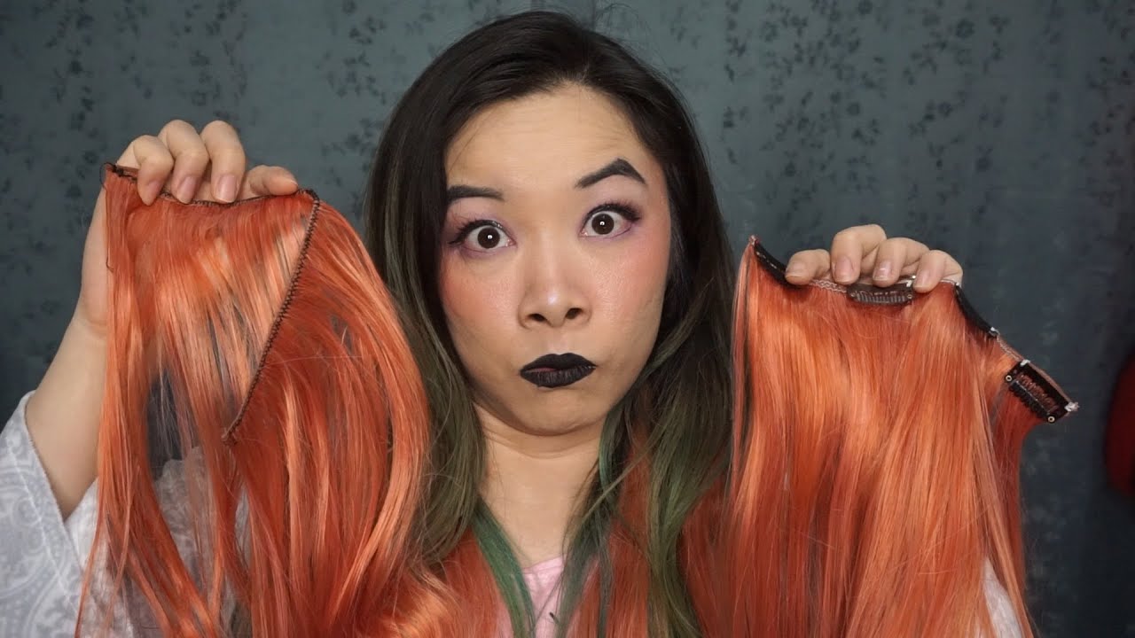 How to make DIY Hair Extensions - YouTube