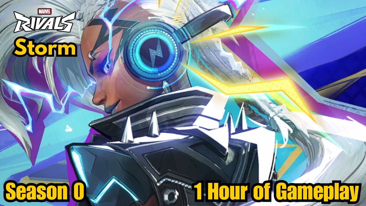 Storm | 1 Hour of Gameplay | Marvel Rivals | Season 0 - YouTube