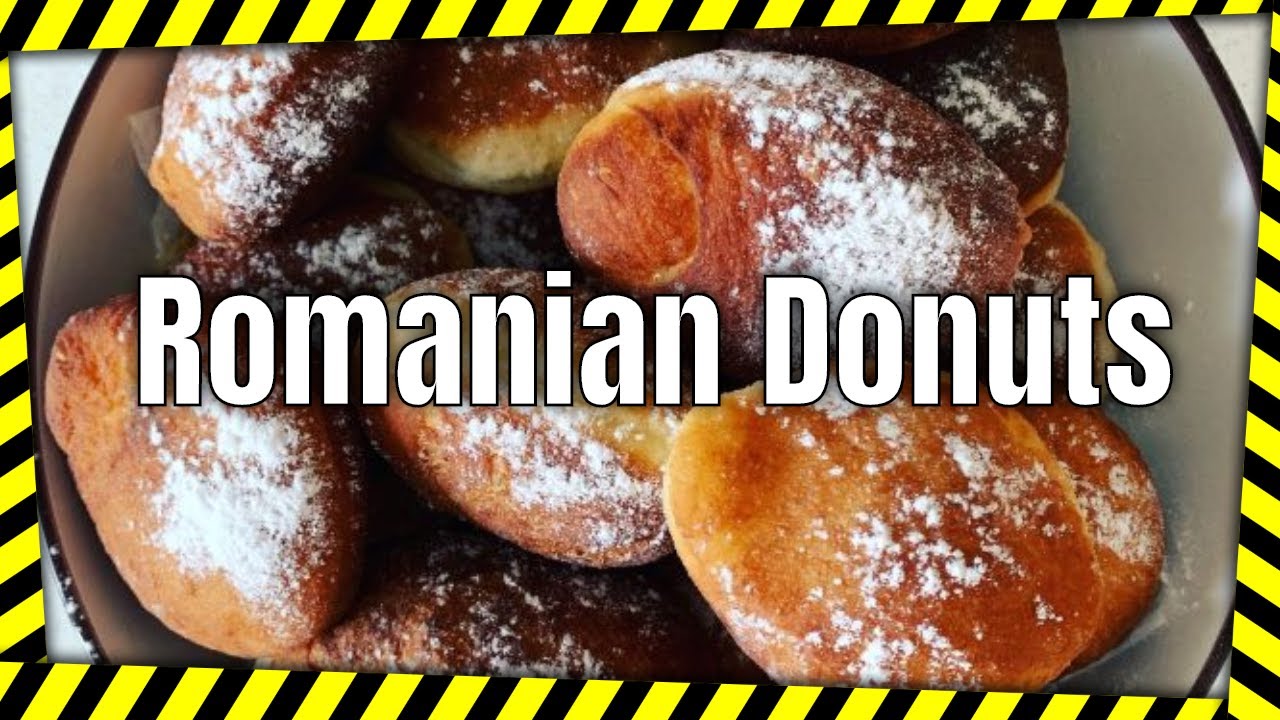 Traditional Romanian Donuts - Beginner Recipe - YouTube