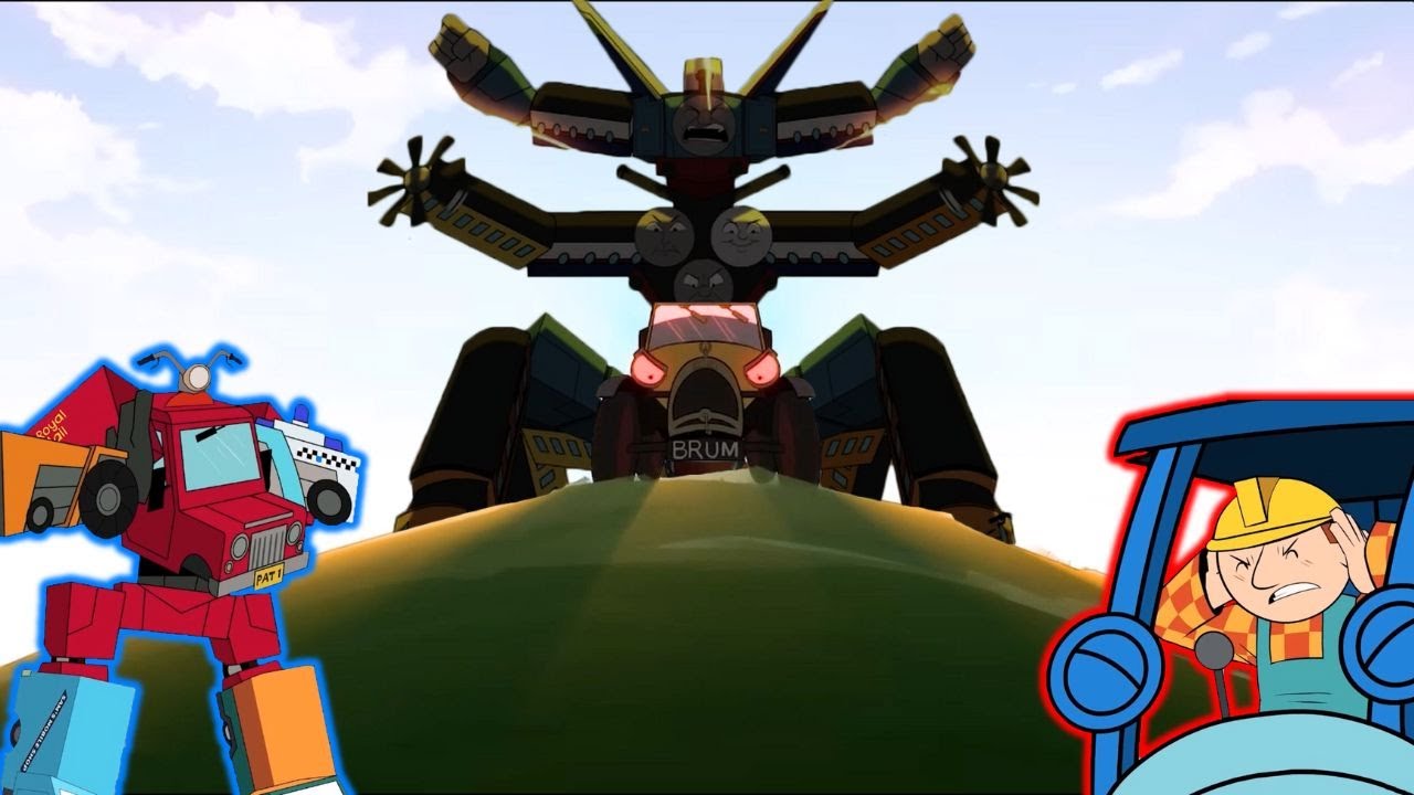 Titan Thomas The Robot & Brum VS Postman Pat & Bob The Builder ...
