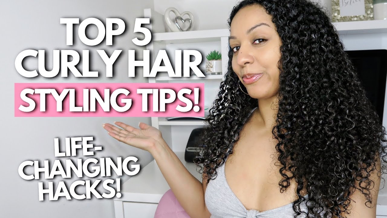 5 Life-Changing Natural Curly Hair Styling Tips! | UK Curly Girl - YouTube