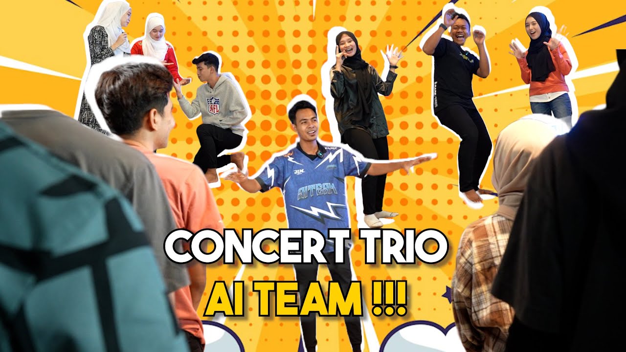 PERTANDINGAN NYANYI TRIO AI TEAM 2023 !!! ANIQ JELES KE FIERA SWEET DGN ...