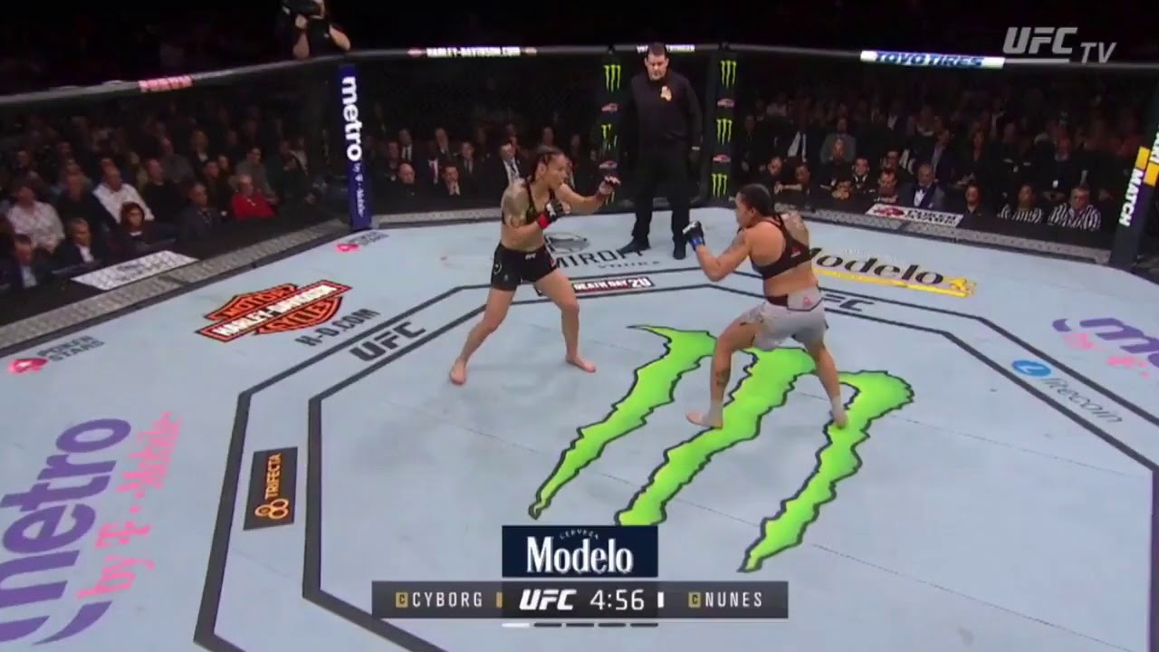 Amanda Nunes vs Cris Cyborg - YouTube