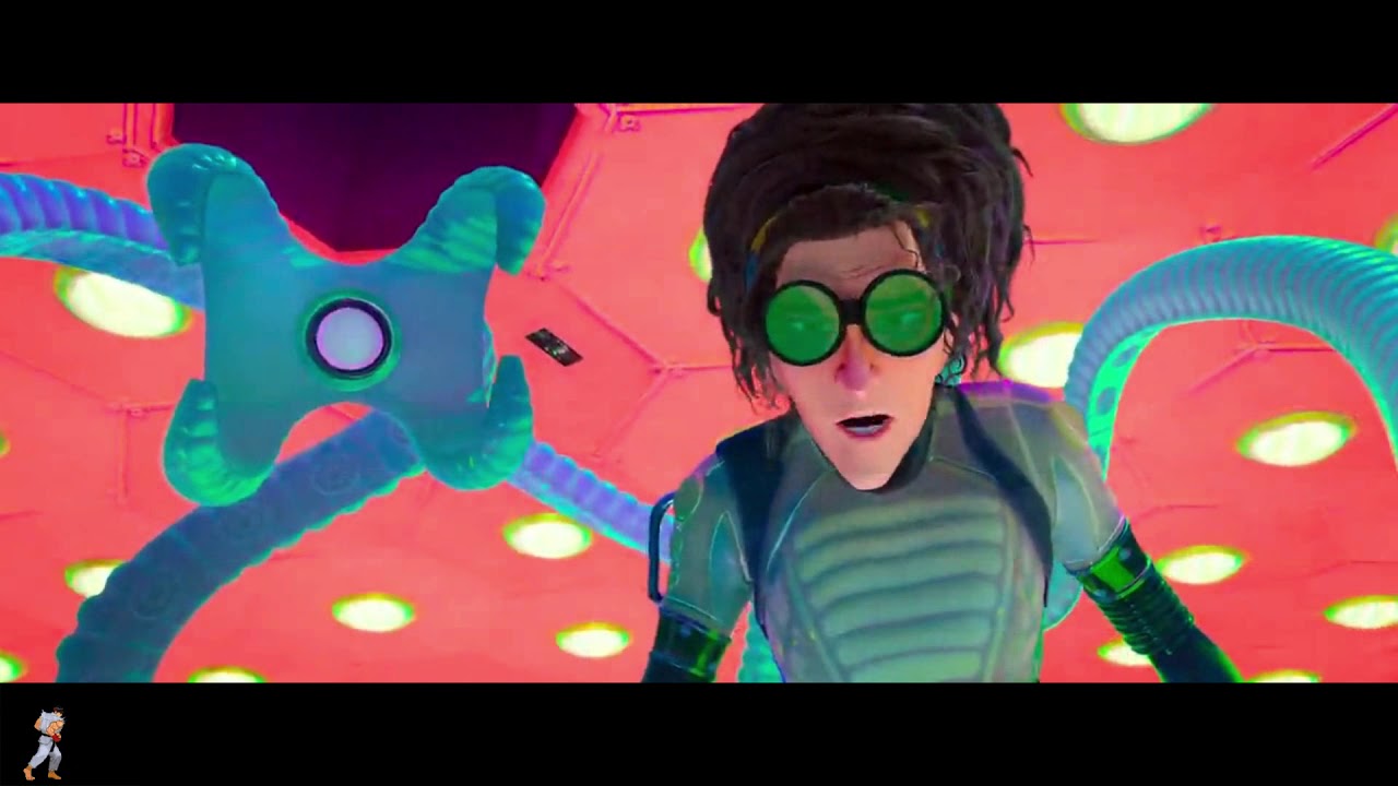 Spiderman Into The Spider Verse Spiderman Vs Doc Ock Youtube