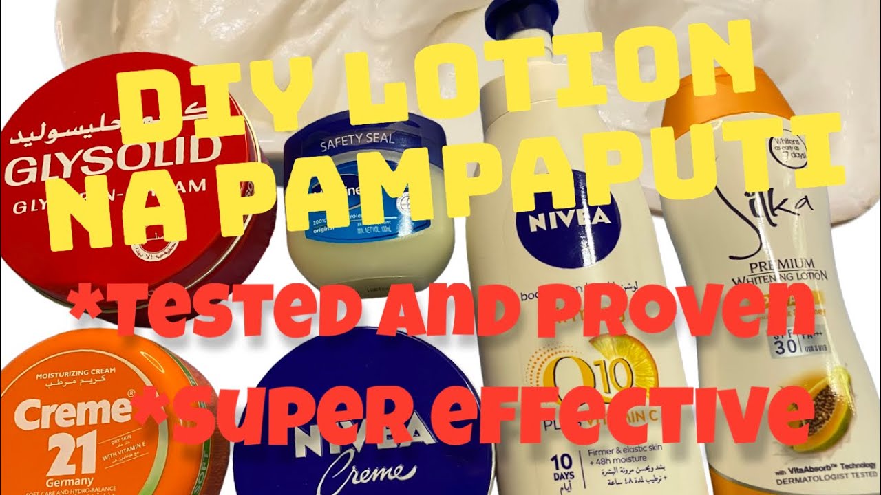 DIY Lotion na Pampaputi at Pampakinis #diy #pampaputi #pampakinis # ...