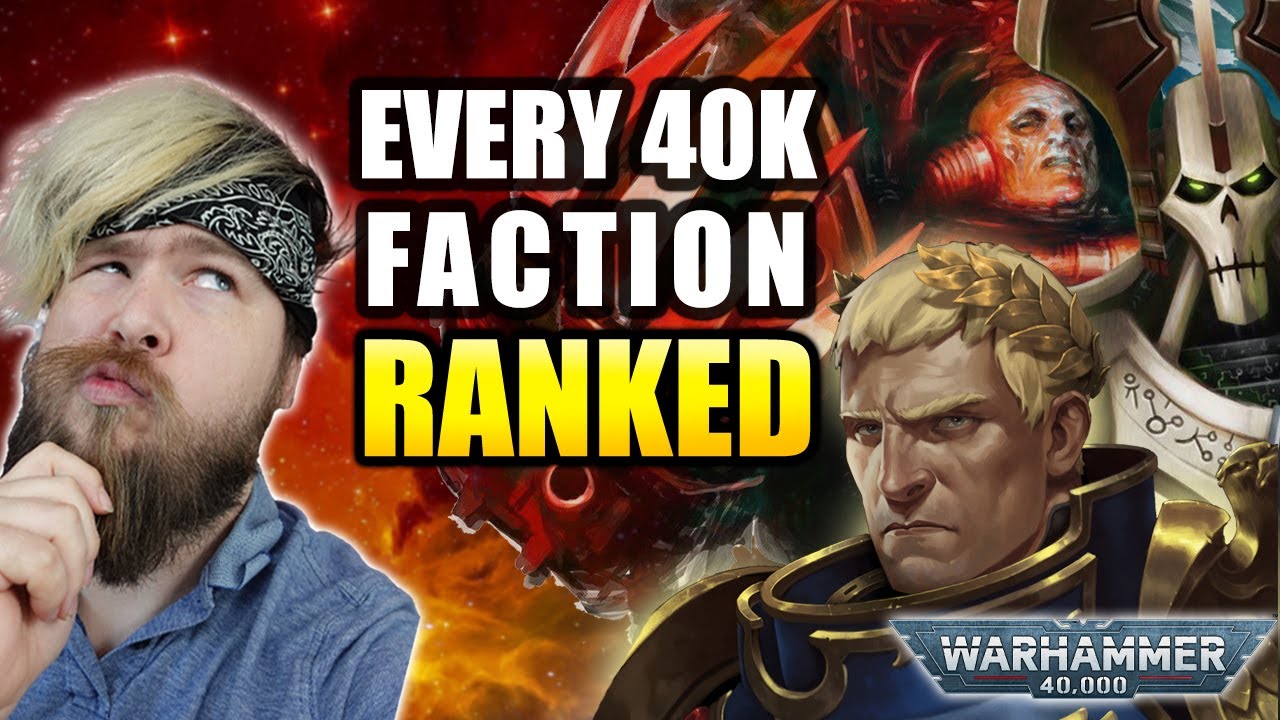 Warhammer 40k Factions Ranked By POWER. Part 1. | Lore - YouTube