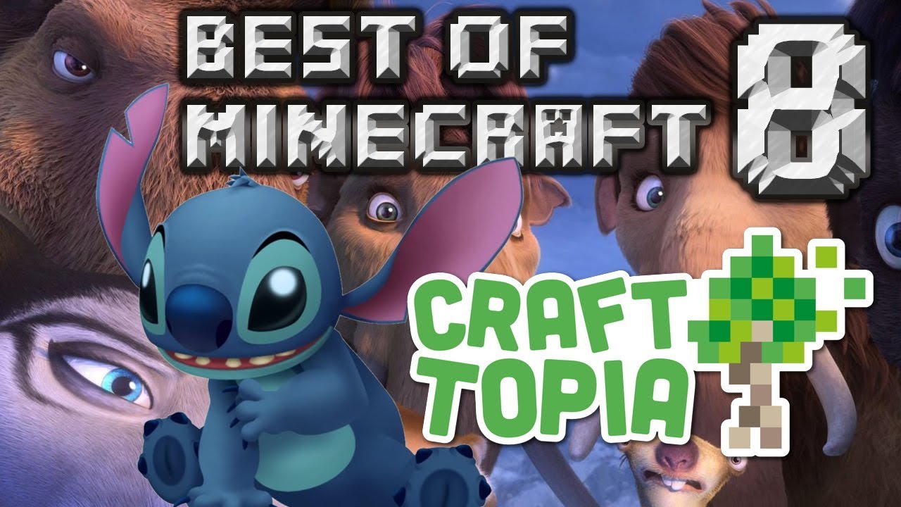 Best of Minecraft Crafttopia #8 Stitch in Ice Age Crossover - YouTube