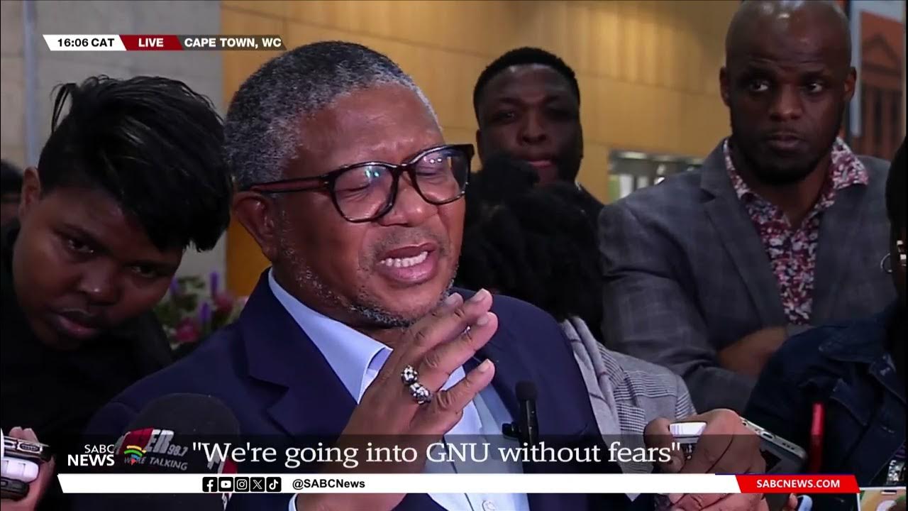7th Parliament | ANC will work with GNU supporters: Fikile Mbalula - YouTube