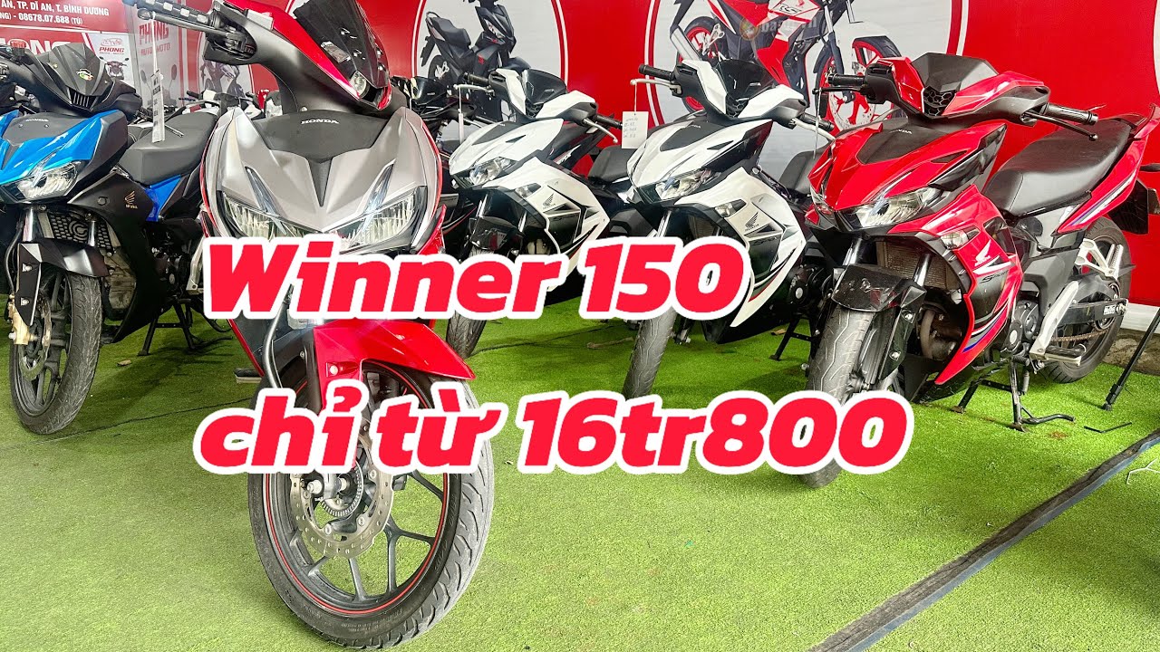 thanh lý lô winner 150 chỉ từ 16tr800 - YouTube
