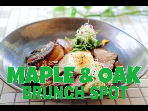Kuliner Myfunfoodiary: Maple and Oak Brunch Jakarta - YouTube