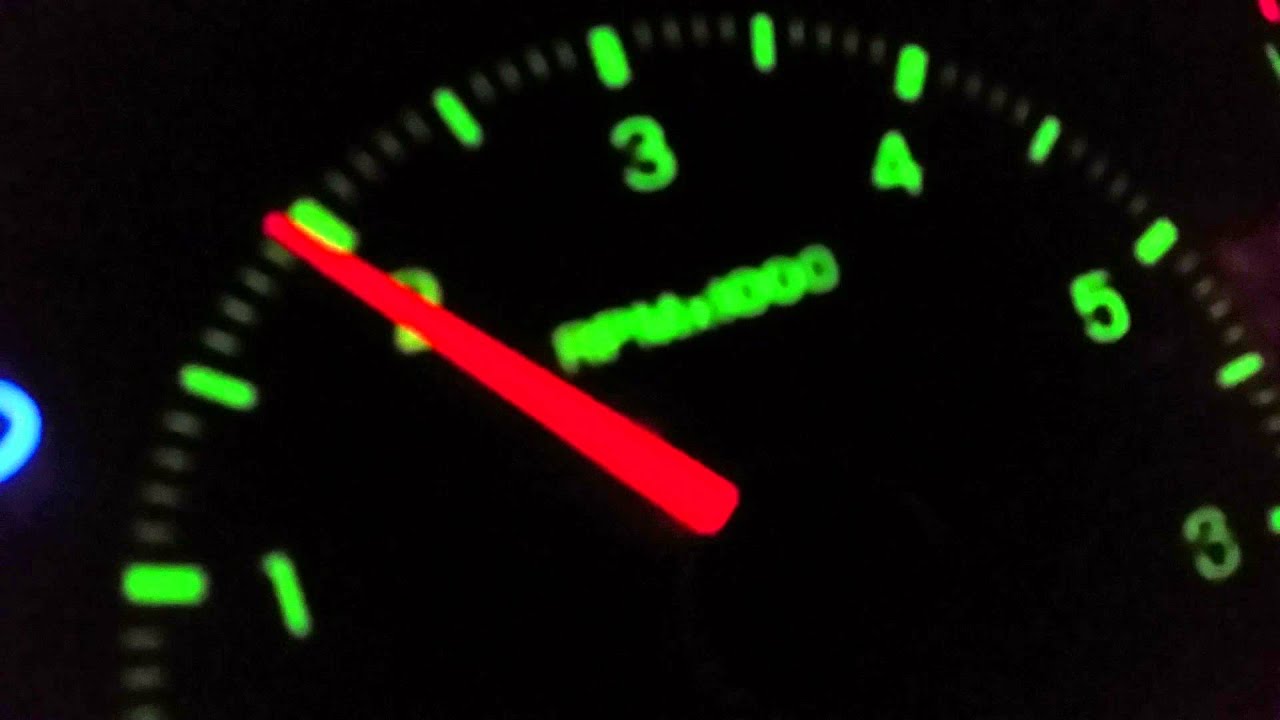 Tachometer View, 2000 Ford f150 stick shift - YouTube