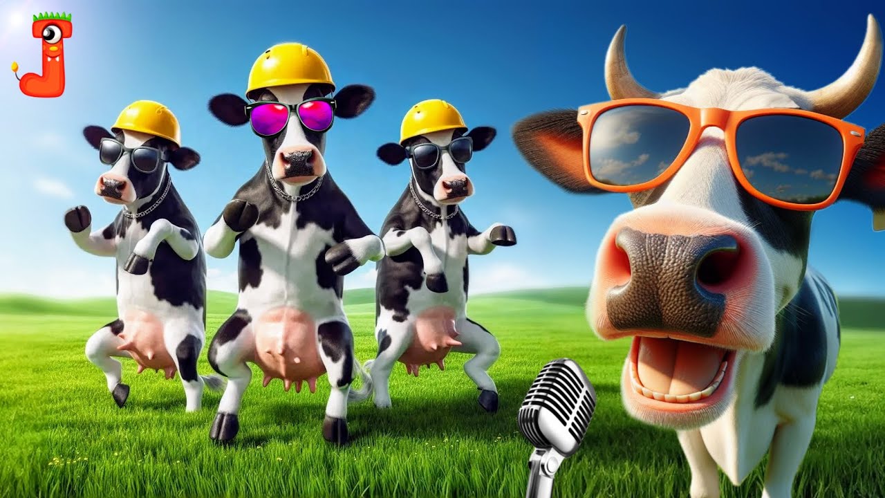 FUNNY COW DANCE 46 | Cow Song & Cow Videos 2024 | Cow dance mix ...