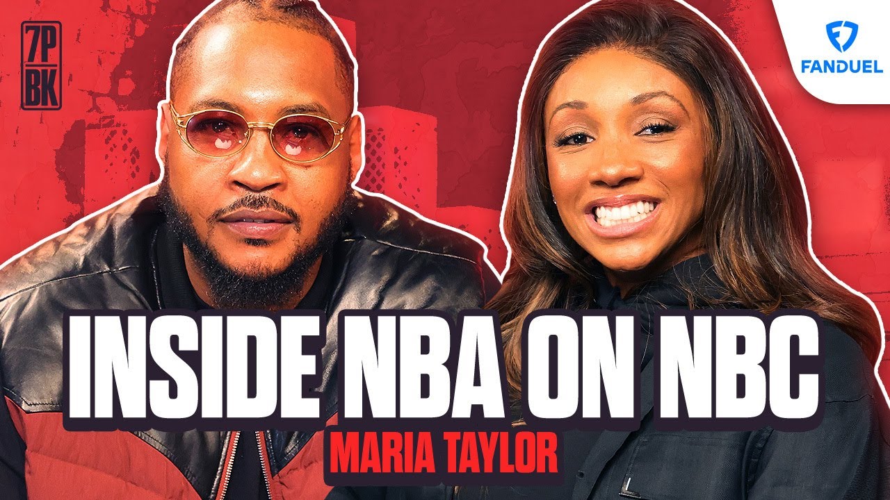 Carmelo Anthony and Maria Taylor on NBA on NBC return, Melo’s Response ...