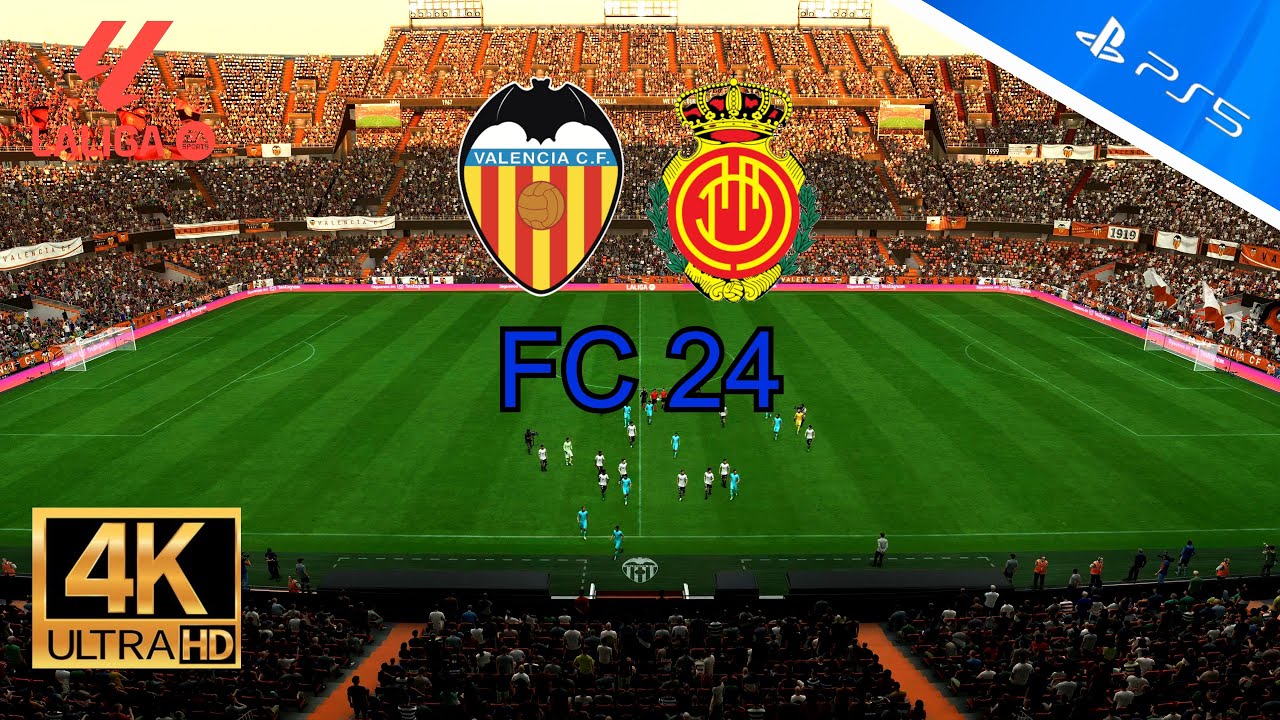 EA FC 24 | PS5 4K | Valencia CF vs RCD Mallorca | LaLiga EA Sports | Jornada 30 - YouTube
