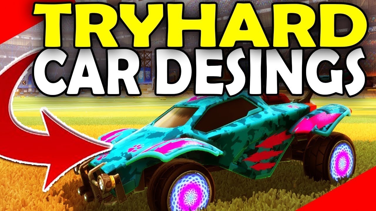 TOP 4 OCTANE TRYHARD CAR DESIGNS IN ROCKET LEAGUE !!! - YouTube