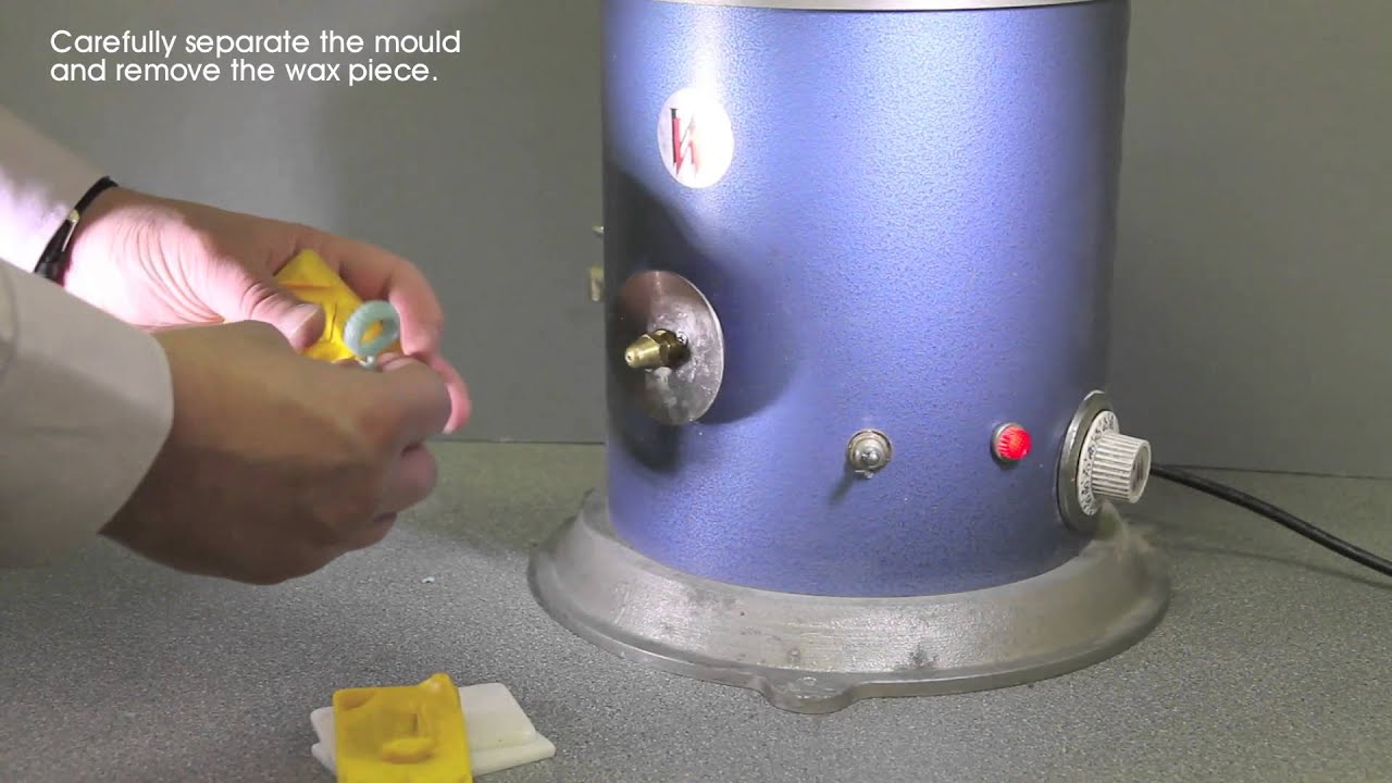 SRS Flash Silicone Rubber cutting, wax injecting, investing, casting ...