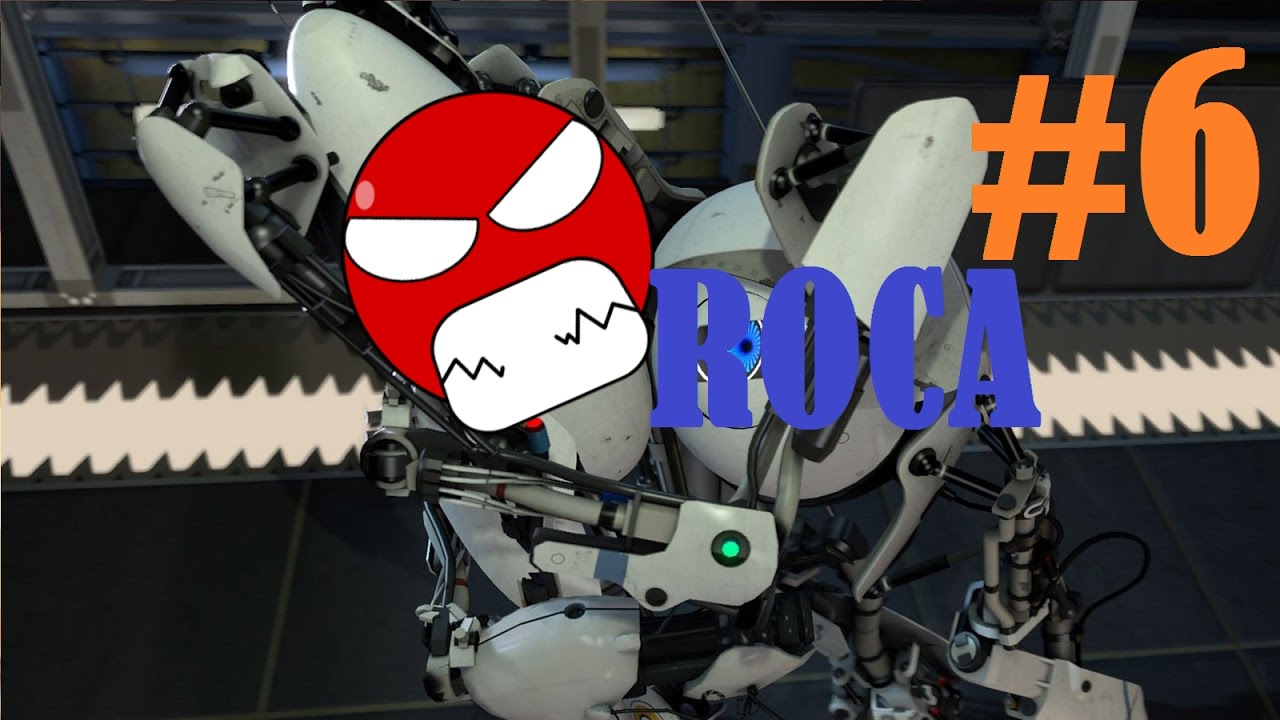 Hard Light Bridge Is Falling Down | Portal 2 Co-Op Part 6 (Ft ...