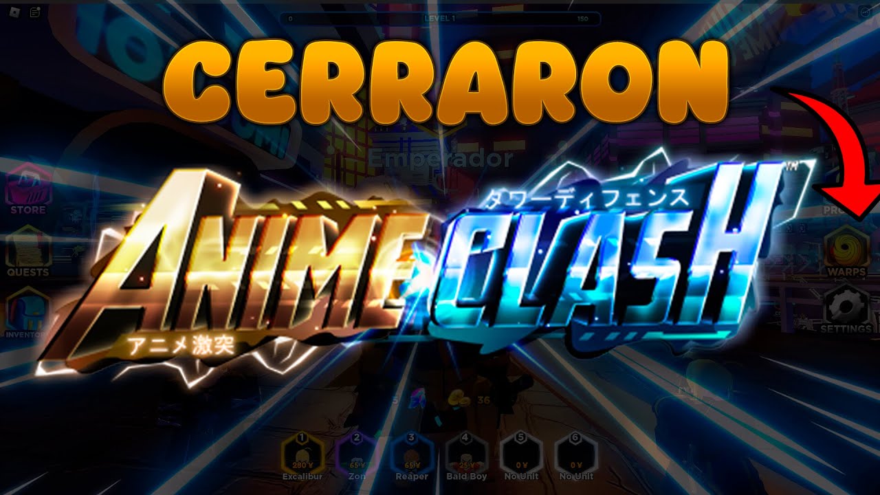 QUE PASO CON ANIME CLASH ROBLOX - YouTube