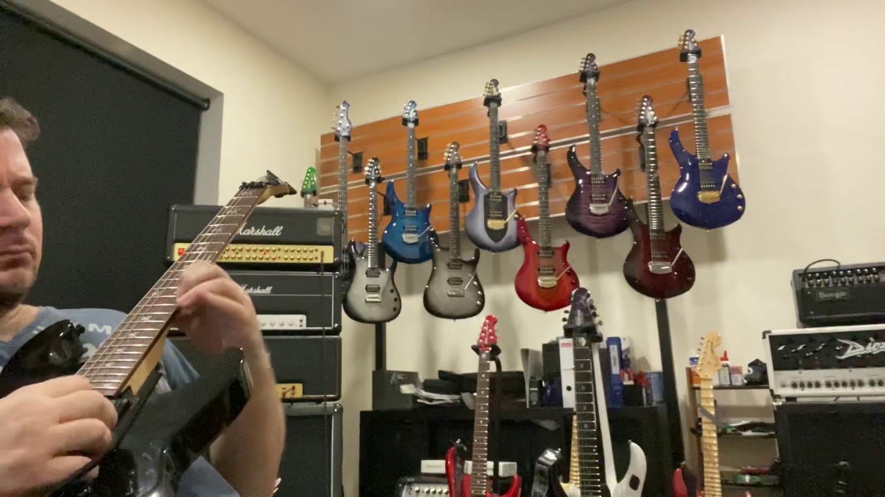 Marshall JVM410HJS (Satriani) Amp sound by Lovrek Krisztián - YouTube