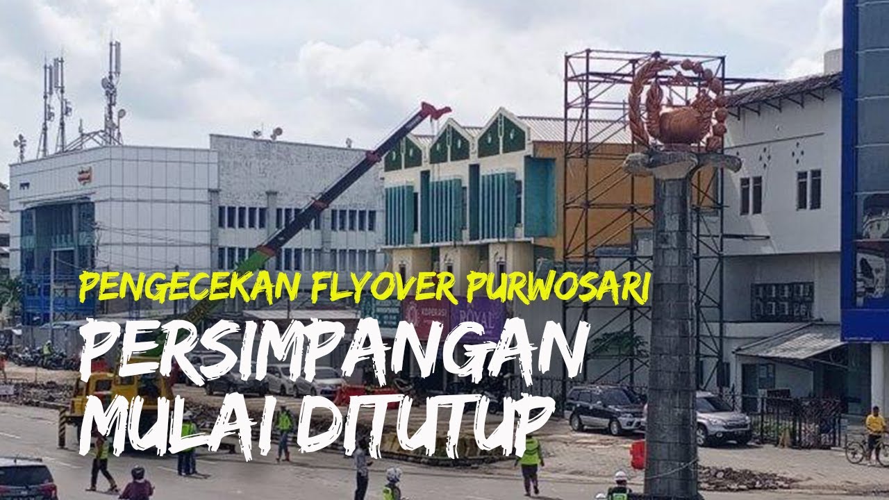 Pengerjaan Fly Over Purwosari Dimulai, Beberapa Persimpangan Sekitar ...