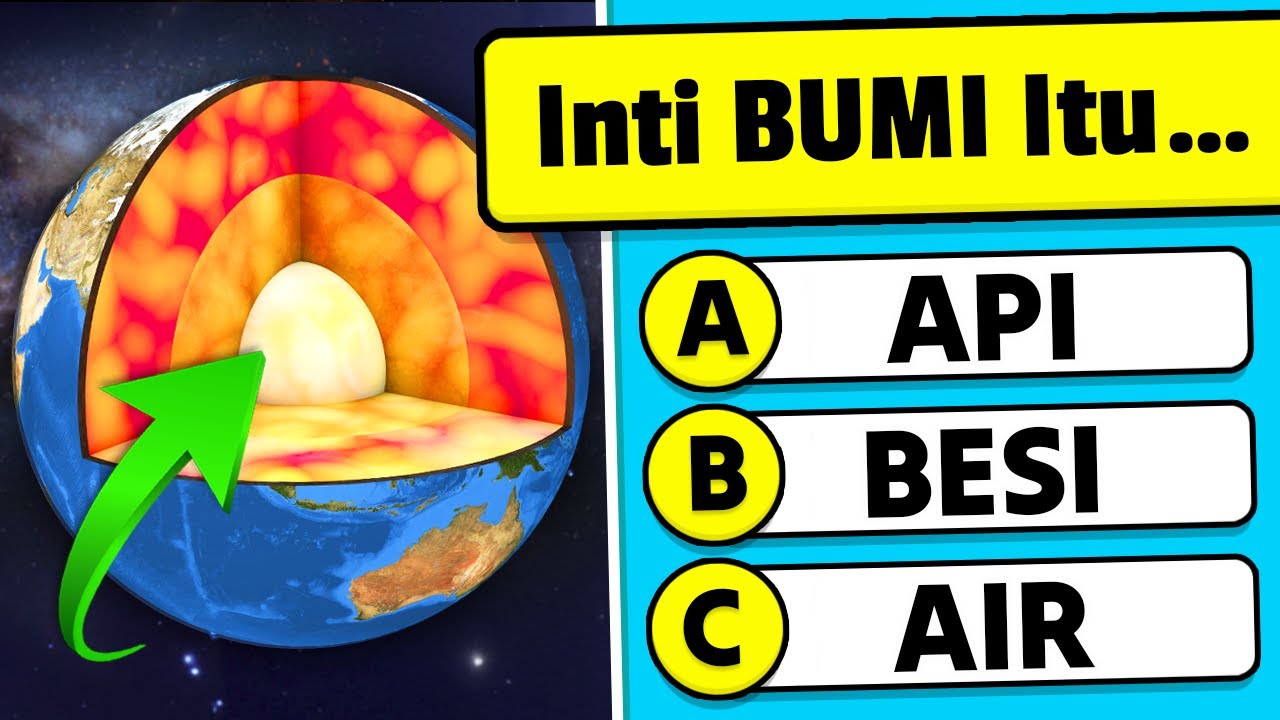 🌎 Kuis Terbaik Tentang PLANET BUMI 🌋☄️ | MUDAH sampai MUSTAHIL ...